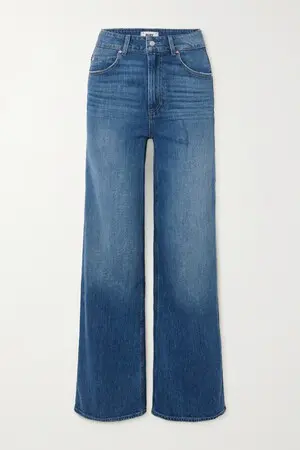 Paige Sasha High-rise Straight-leg Jeans