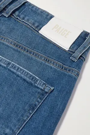Paige Sasha High-rise Straight-leg Jeans