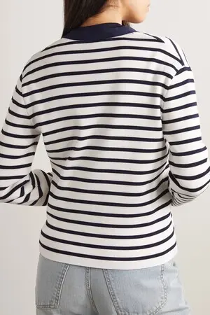 Givenchy Striped Cotton Cardigan