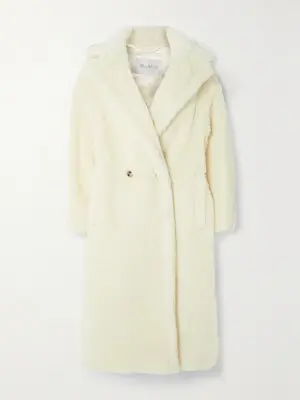 Max Mara Tedgirl Alpaca-blend Coat - Neutrals