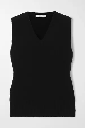 THE ROW Comi Cashmere-blend Vest