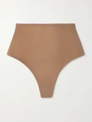 SKIMS Fits Everybody High Waisted Thong - Neutrals