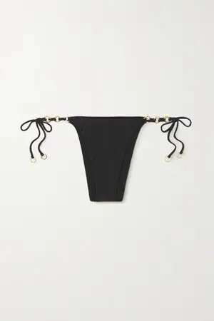 Agent Provocateur Ashia Embellished Bikini Briefs