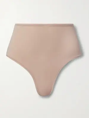 SKIMS Fits Everybody High Waisted Thong - Neutrals