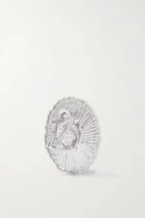 Buccellati Daisy Gold-plated Sterling Agate And Diamond Earrings