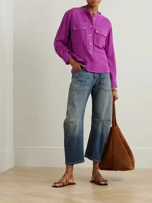 MARANT ETOILE Tecoyo Silk Shirt