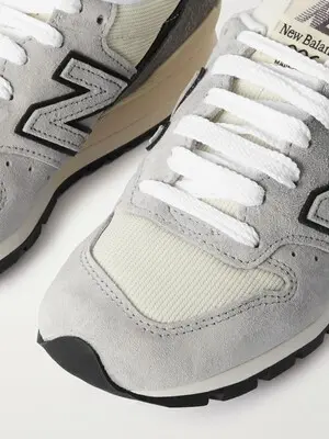 NEW BALANCE U996 Suede And Mesh Trainers