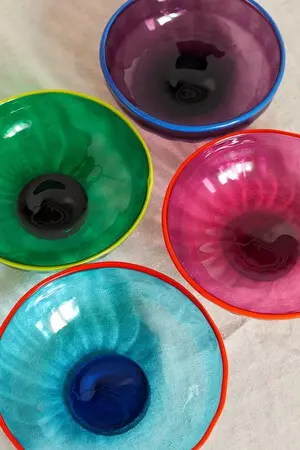 La DoubleJ Set Of Four Murano Glass Bowls