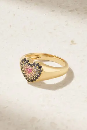 EMILY P. WHEELER Net Sustain 18-karat Recycled Sapphire Ring - Gold
