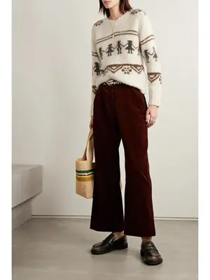 BODE Talo Alpaca-blend Jacquard Sweater