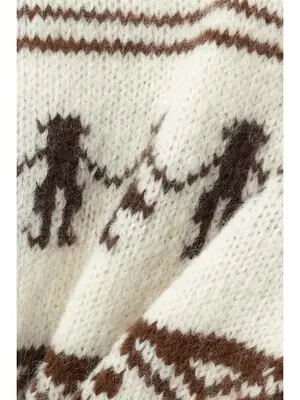 BODE Talo Alpaca-blend Jacquard Sweater