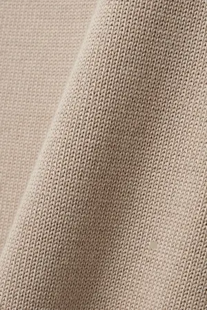 THE ROW Calista Cotton Midi Skirt - Neutrals
