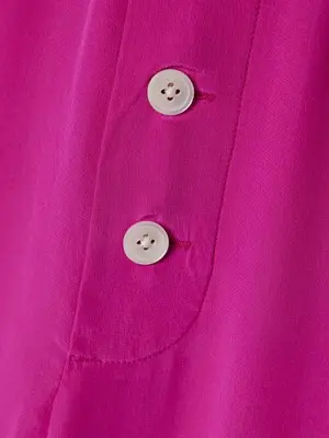 BODE Jasmine Silk-charmeuse Pants