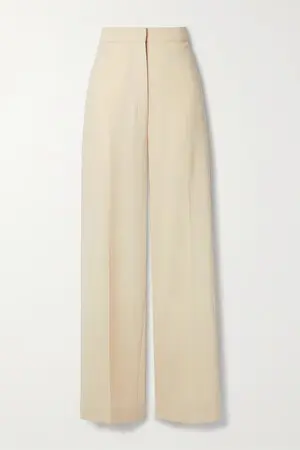 THE ROW Gordon Wool Wide-leg Pants