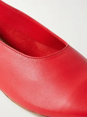 Staud Alba Leather Ballet Flats