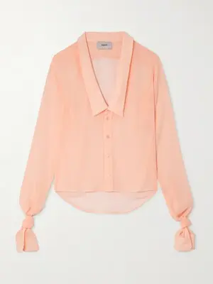 Coperni Chiffon Blouse