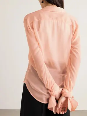 Coperni Chiffon Blouse