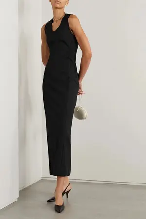 THE ROW Opal Stretch-jersey Midi Dress