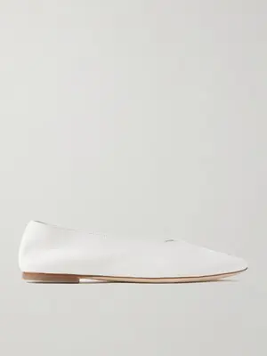 Staud Alba Leather Ballet Flats