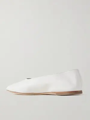Staud Alba Leather Ballet Flats