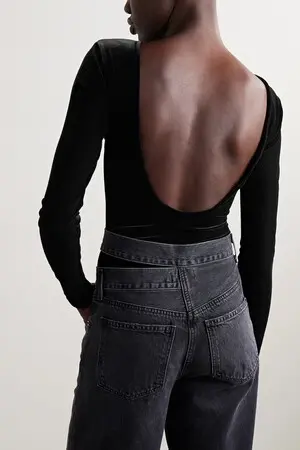 AGOLDE Corrin Open-back Bodysuit