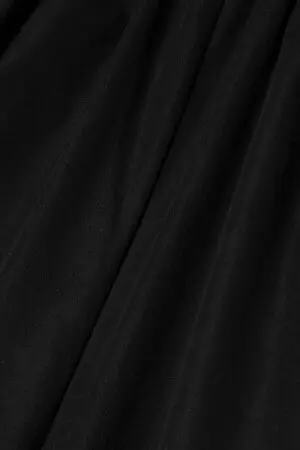 THE ROW Gunther Cotton-blend Shorts - Black