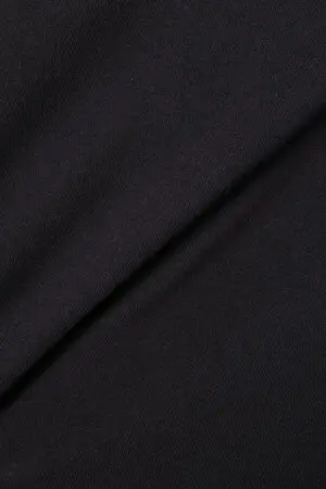 LESET Maya Cotton-jersey T-shirt - Black