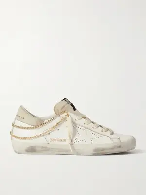 Chain Link Detailing Sneakers For Women