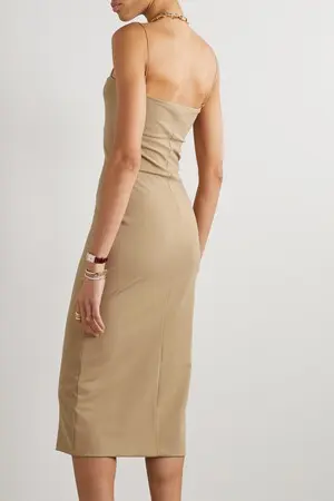 THE ROW Haku Stretch-jersey Midi Dress