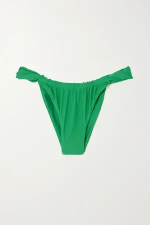 Faithfull The Brand Net Sustain Andez Bikini Briefs - Green