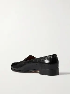 EMME PARSONS Danielle Croc-effect Loafers
