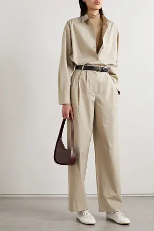 THE ROW Rudd Stretch-jersey Top