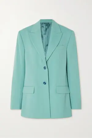Acne Studios Net Sustain Recycled Grain De Poudre Blazer