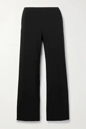 THE ROW Flame Cady Straight-leg Trousers