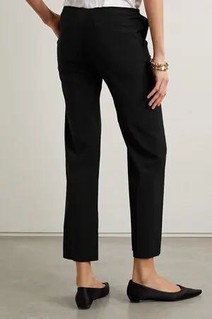 THE ROW Flame Cady Straight-leg Trousers