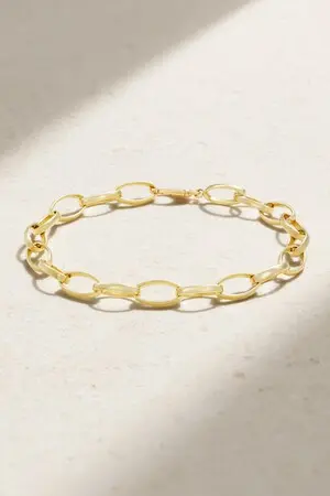 JENNIFER MEYER Medium Edith 18-karat Link Bracelet - Gold