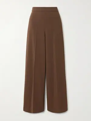 JOSEPH Alane Pleated Wide-leg Pants