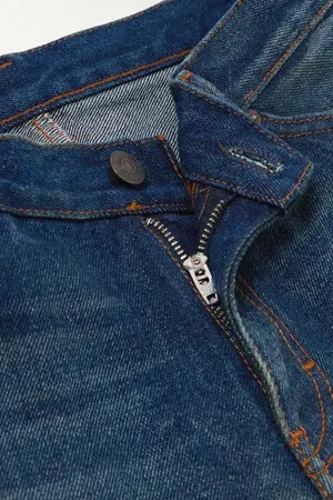Acne Studios Low-rise Bootcut Organic Jeans - Blue