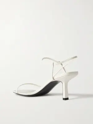 THE ROW Bare Leather Sandals - White