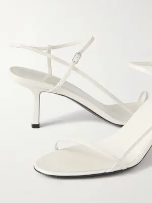 THE ROW Bare Leather Sandals - White