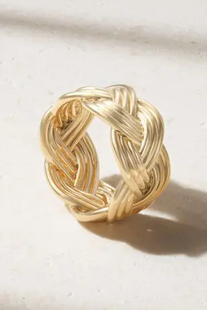 OLE LYNGGAARD COPENHAGEN Braided 18-karat Ring - Gold