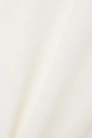 CAES Pintucked Grain De Poudre Maxi Dress