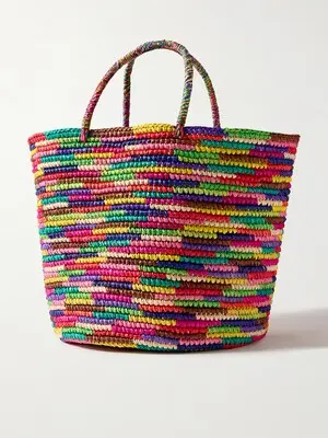 SENSI STUDIO Large Straw Tote