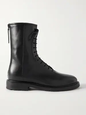 Legres 08 Leather Ankle Boots - Black