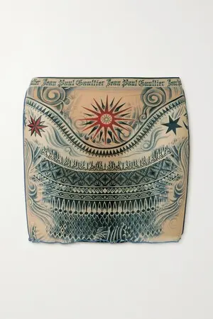 JEAN PAUL GAULTIER Printed Mini Skirt
