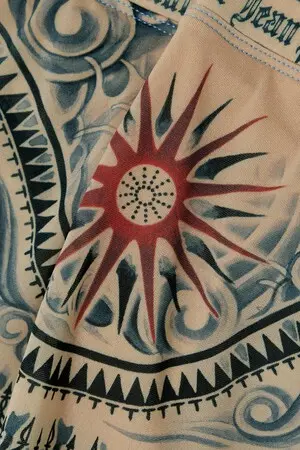 JEAN PAUL GAULTIER Printed Mini Skirt