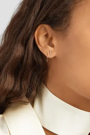 JENNIFER MEYER 18-karat Diamond Stud Earrings
