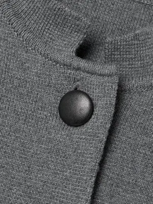 Khaite Ello Cropped Wool-blend Cardigan