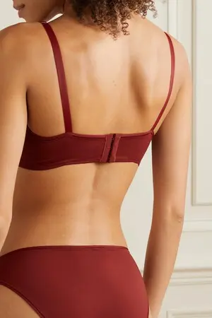 ERES Ilona Stretch-jersey Underwired Soft-cup Bra - Burgundy