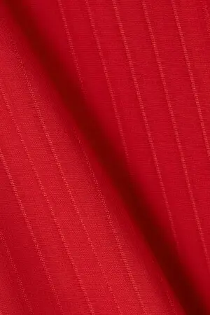 THE ROW Sienna Striped Crepe Shirt